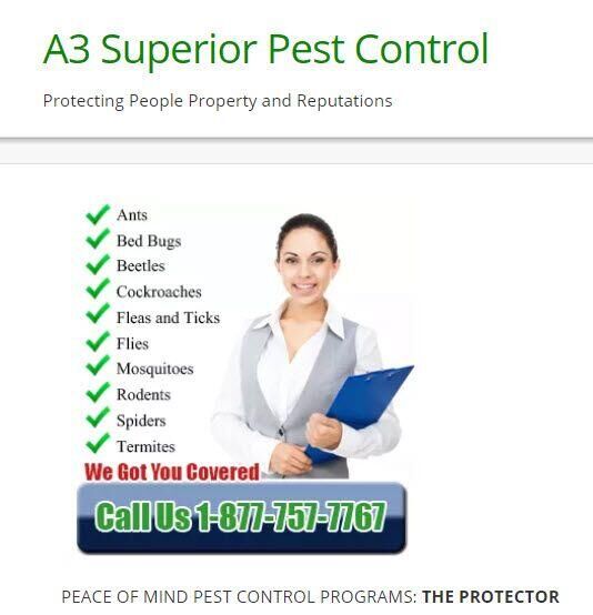 A3 SUPERIOR PEST CONTROL LLC - Protecting People, Property, & Reputations!